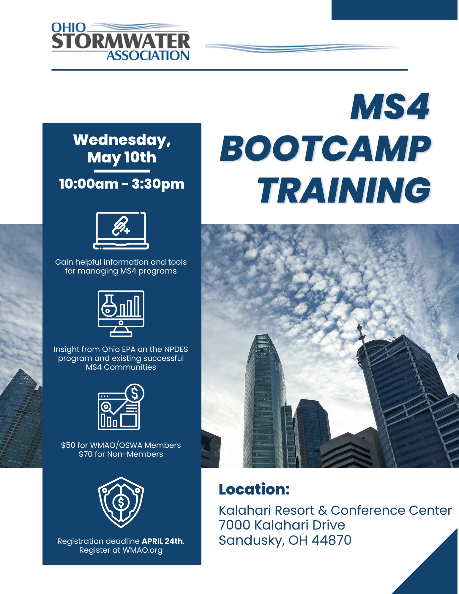 MS4 Bootcamp - Ohio Stormwater Association